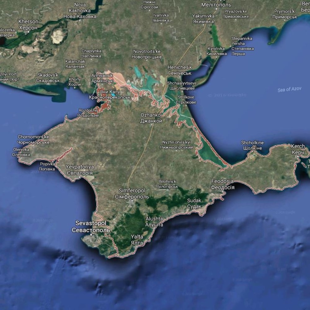 Will Ukraine sever the land bridge between Crimea and Rus... | Polymarket