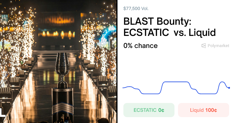 BLAST Bounty: ECSTATIC vs. Liquid Predictions & Odds | Polymarket