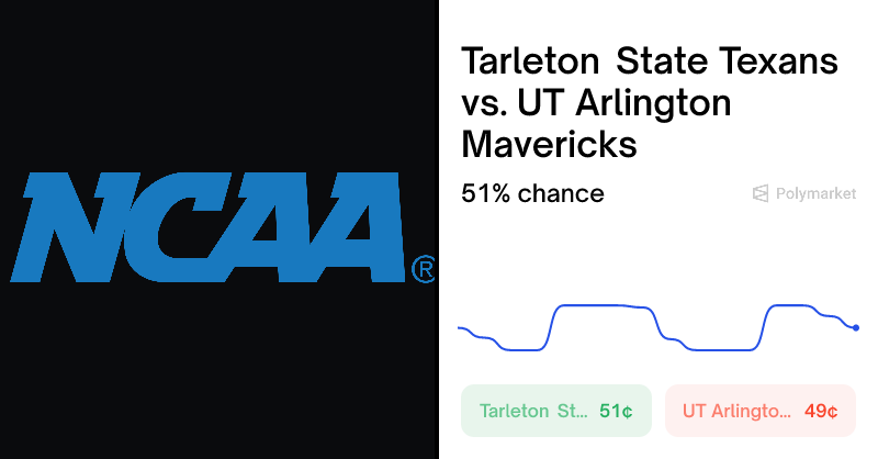 Tarleton State Texans vs. UT Arlington Mavericks Betting Odds ...