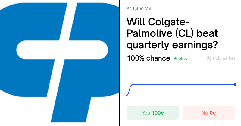 Will Colgate-Palmolive (CL) beat quarterly earnings? Pred... | Polymarket