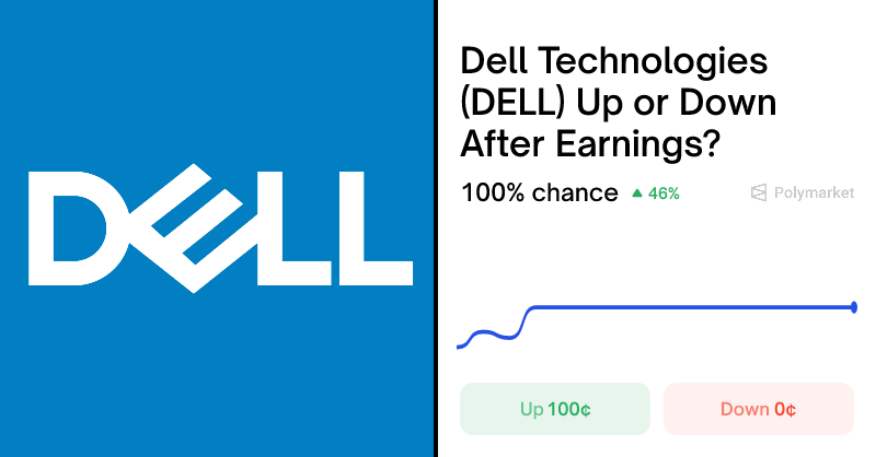 Dell Technologies (DELL) Up or Down After Earnings? Predi... | Polymarket