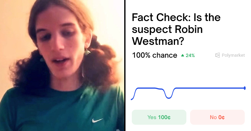 Fact Check: Is the suspect Robin Westman? Predictions & ... | Polymarket