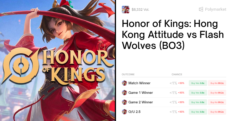 Honor of Kings: Hong Kong Attitude vs Flash Wolves (BO3)