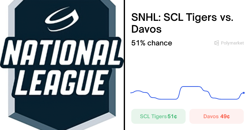 SNHL: SCL Tigers vs. Davos Betting Odds & Predictions (Jan. 10, 2026 ...