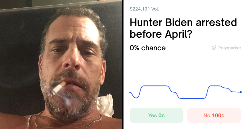 Hunter Biden arrested before April?