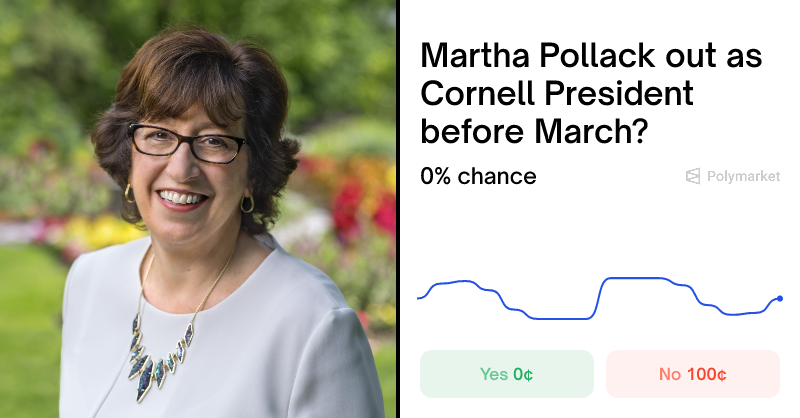 Martha Pollack out as Cornell President before March?