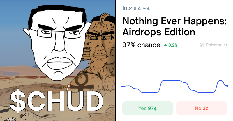 Polymarket | Nothing Ever Happens: Airdrops Edition