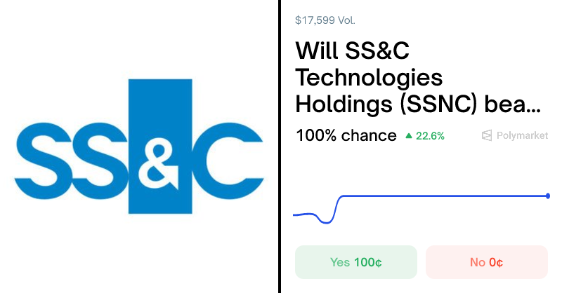 Polymarket | Will SS&C Technologies Holdings (SSNC) beat ...