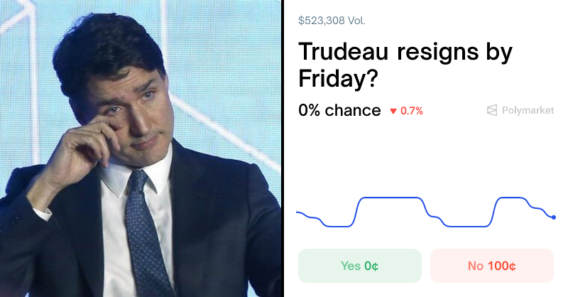 Trudeau resigns by Friday?