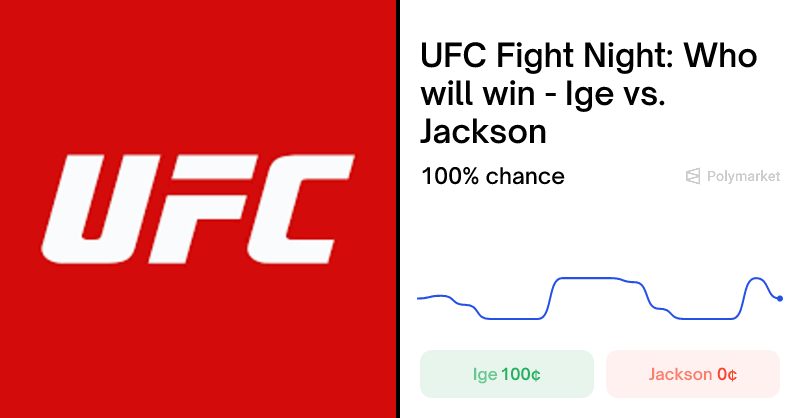 UFC Fight Night - Jan 14