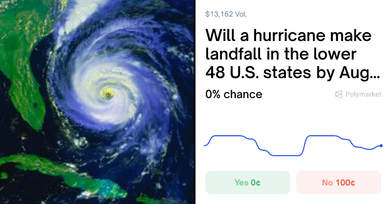Will a hurricane make landfall in the lower 48 U.S. state...