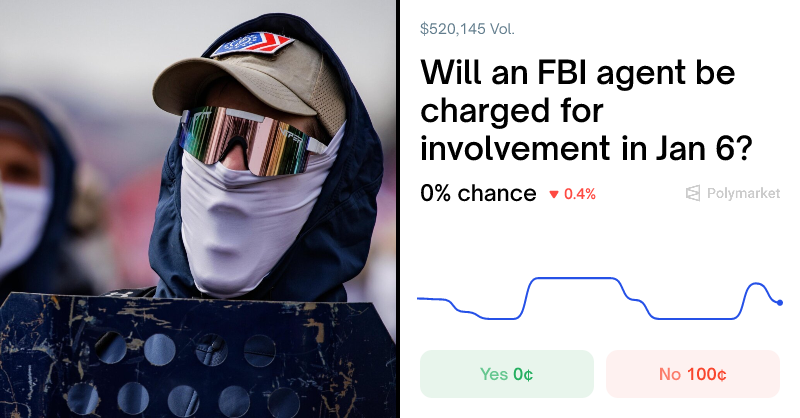 Will an FBI agent be charged for involvement in Jan 6?