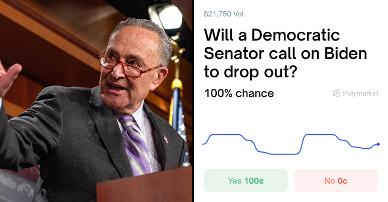 Will a Democratic Senator call on Biden to drop out?