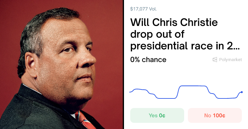 Will Chris Christie drop out of presidential race in 2023...