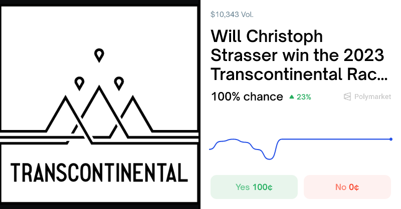 Will Christoph Strasser win the 2023 Transcontinental Rac...