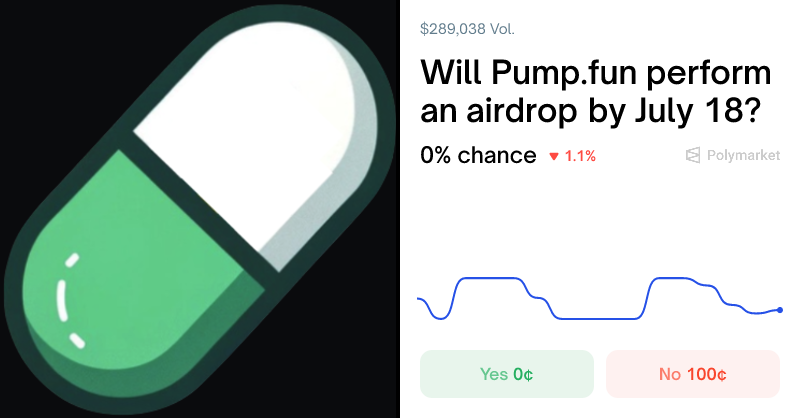 Pump.fun airdrop by ....?