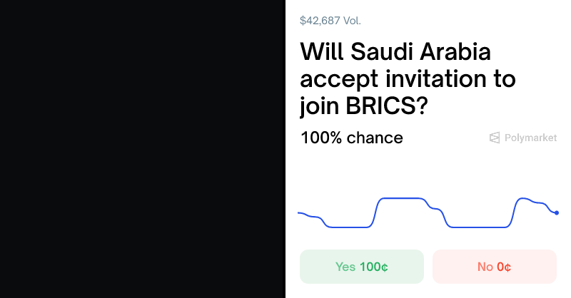 Will Saudi Arabia accept invitation to join BRICS?