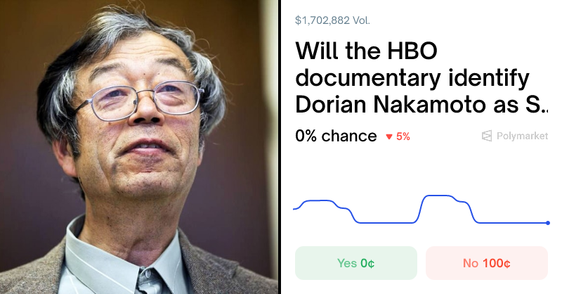 Who will HBO doc identify as Satoshi?