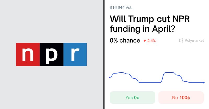 Will Trump cut NPR funding in April?
