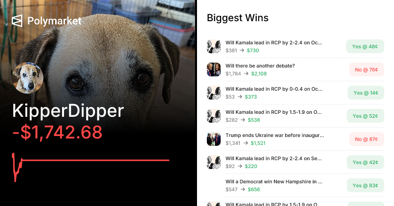 @KipperDipper on Polymarket